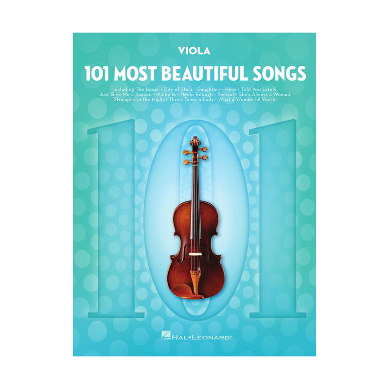 101 Most Beautiful Songs for Viola Sheet Music | Hal Leonard – Teton Music
