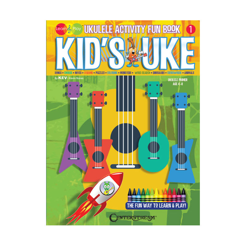 Kid's Uke - Ukulele Activity Fun Book – Teton Music