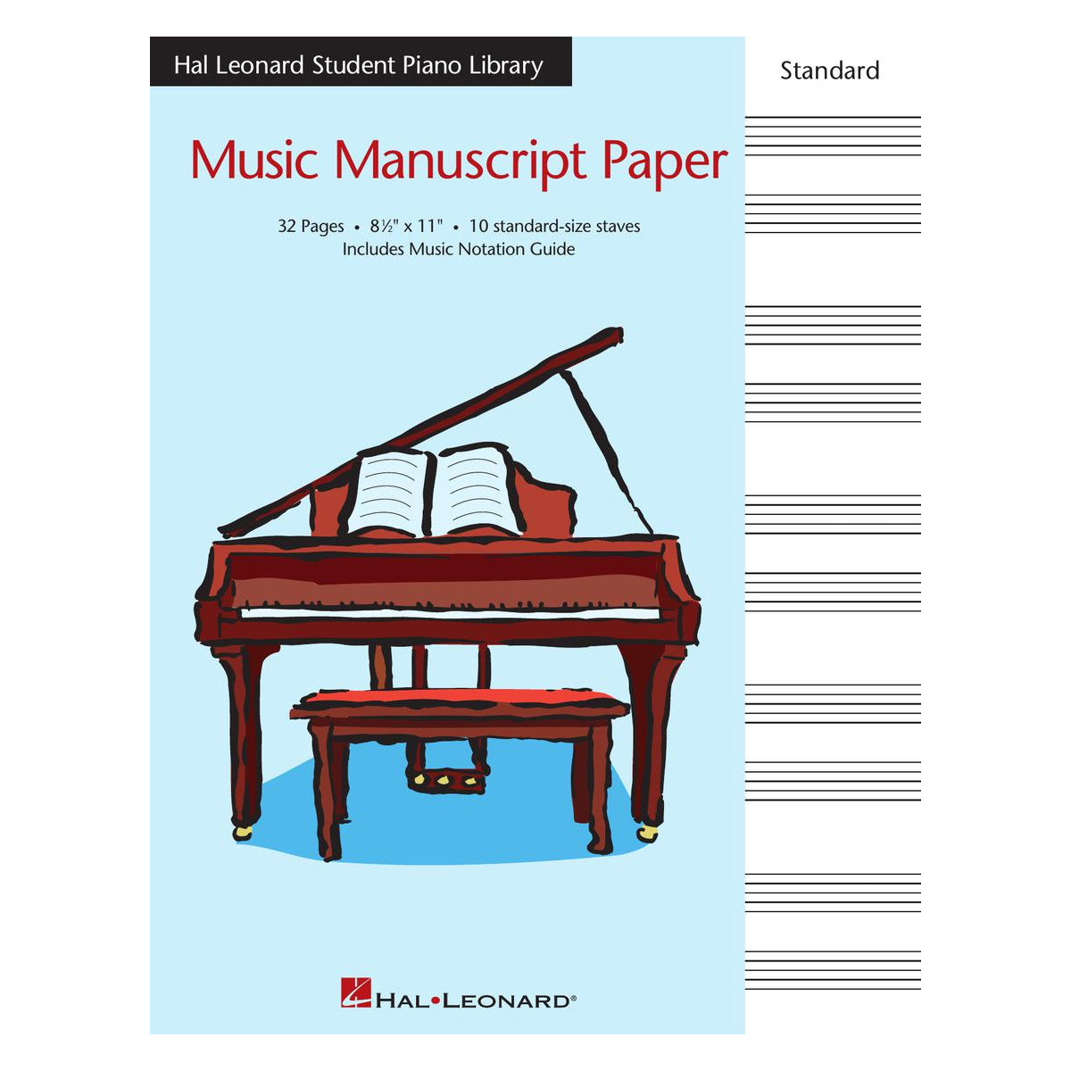 Music Manuscript Paper for Students | Hal Leonard – Teton Music ...