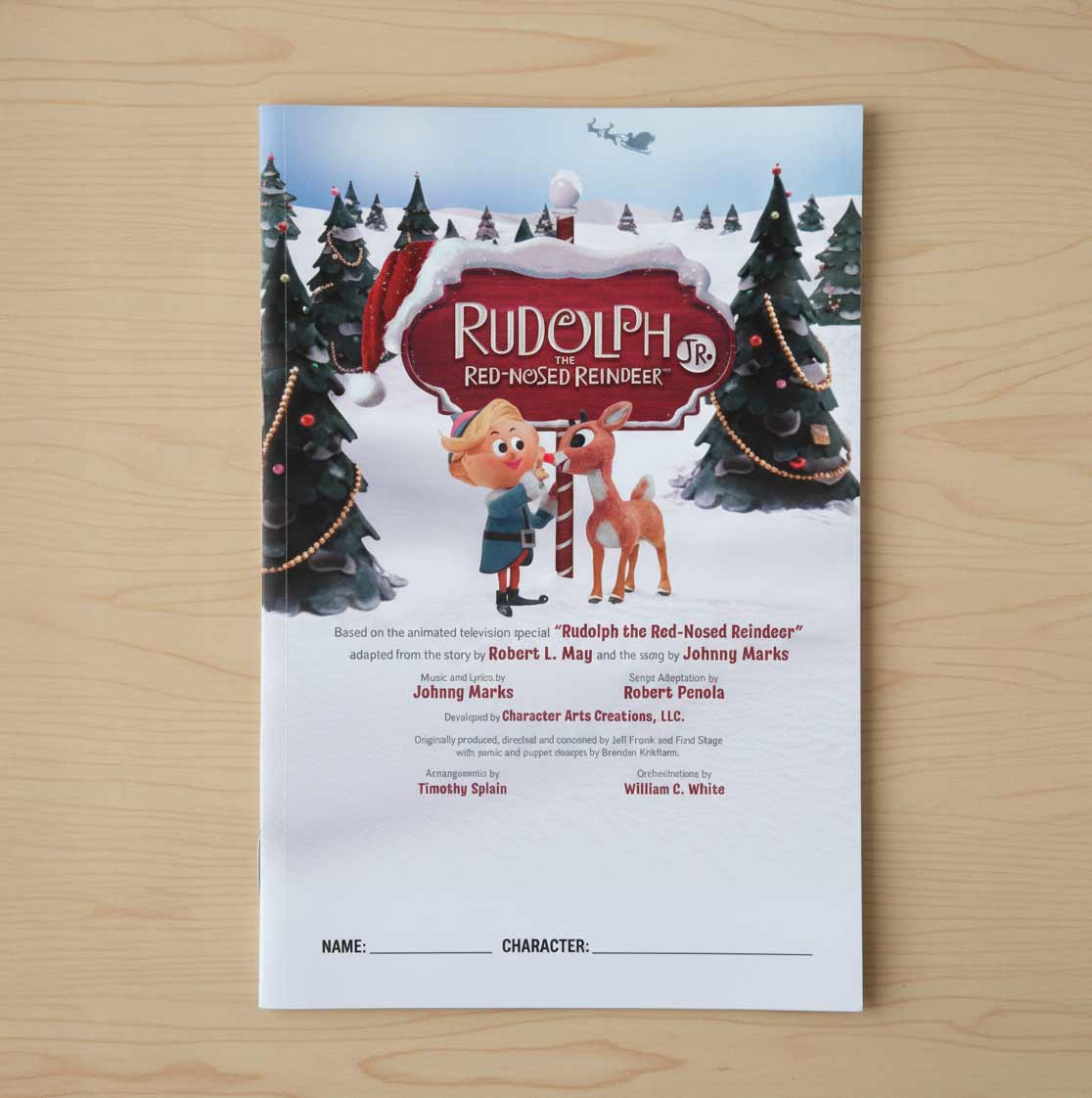 Rudolph the Red Nosed Reindeer Jr Script (10 pack) | Musical Shows for ...