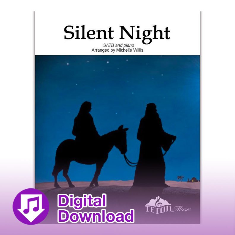 Silent Night Sheet Music | High School Choir | Christmas Choral Music ...