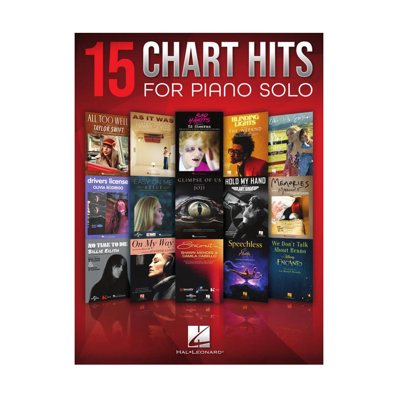15 Chart Hits for Piano Solo | Pop Sheet Music Arrangements – Teton Music