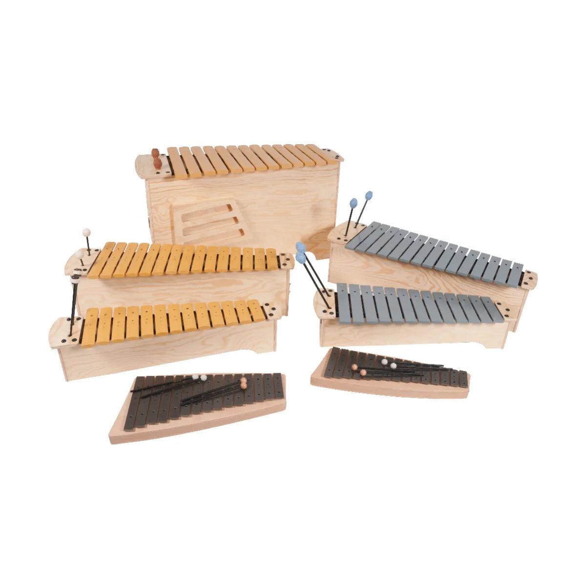 Sonor Palisono Orff Bundle (Set of 7) | Xylophone, Glockenspiels ...