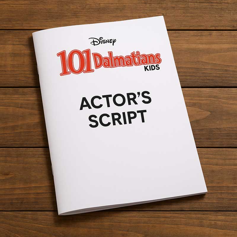 Disney 101 Dalmatians Kids Script (10 pack) | Musical Shows for Schools ...