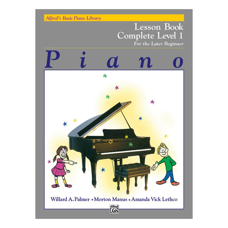 Alfred's Basic Piano Course Lesson Book Complete 1 (1A/1B) – Teton Music