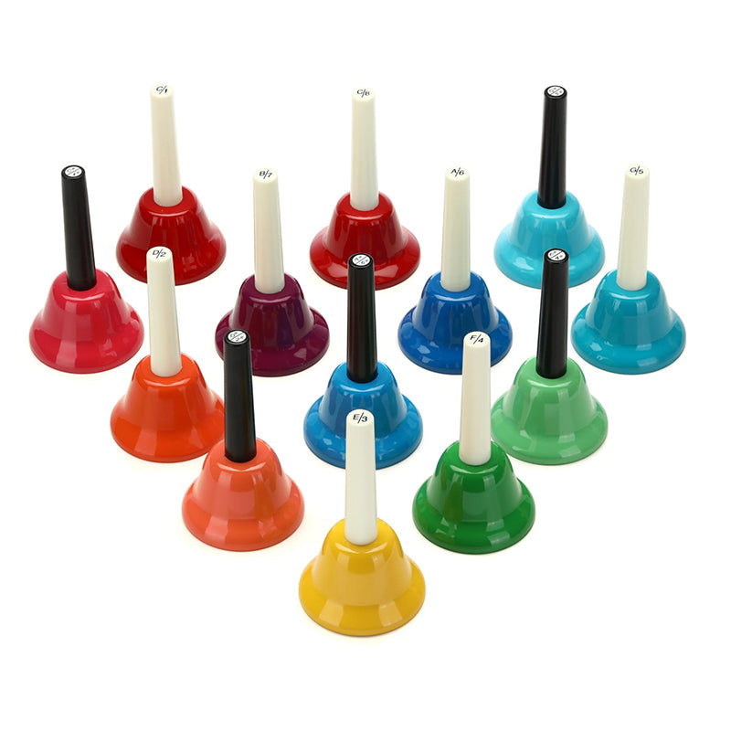 Hand Bells Set | CHROMA-NOTES 13-Notes | Kids Musical Instruments ...