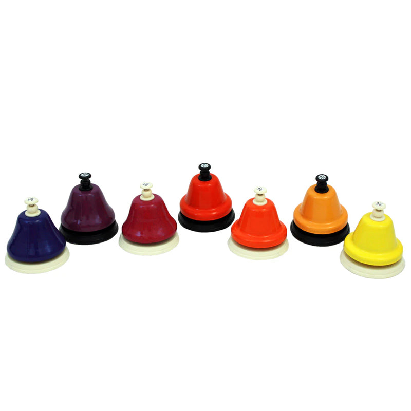 Desk Bells Expanded Set | CHROMA-NOTES 7 Note | Rhythm Band – Teton ...