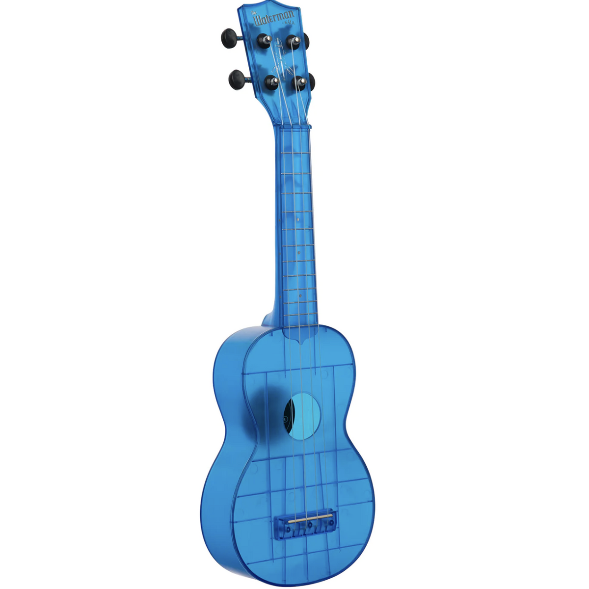 Kala Waterman Soprano Ukulele Cobalt Blue Transparent – Teton Music ...