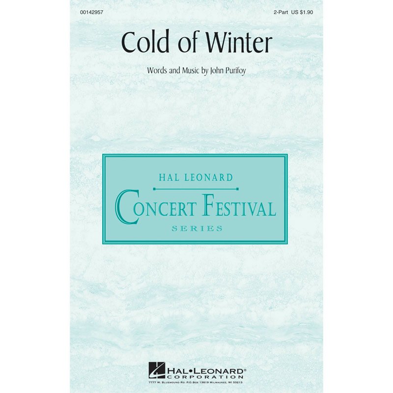 Cold of Winter | 2 Part Choir Sheet Music – Teton Music | Pianos ...