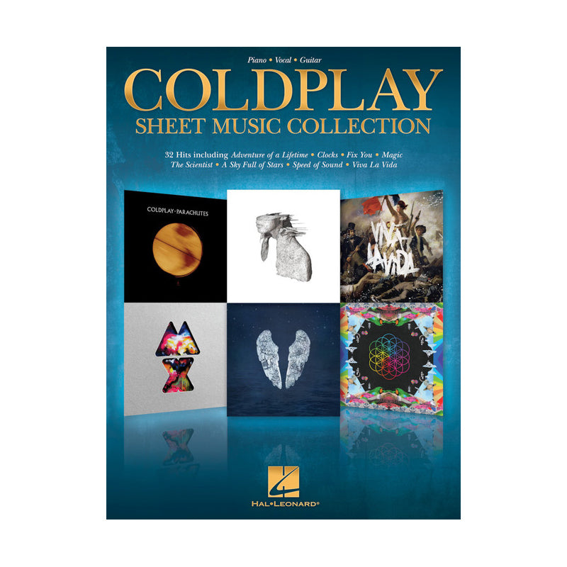 Coldplay Piano Sheet Music Collection | Vocal & Guitar Chords – Teton Music