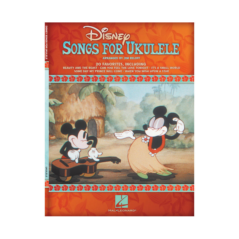 Disney Songs for Ukulele Sheet Music | Hal Leonard – Teton Music