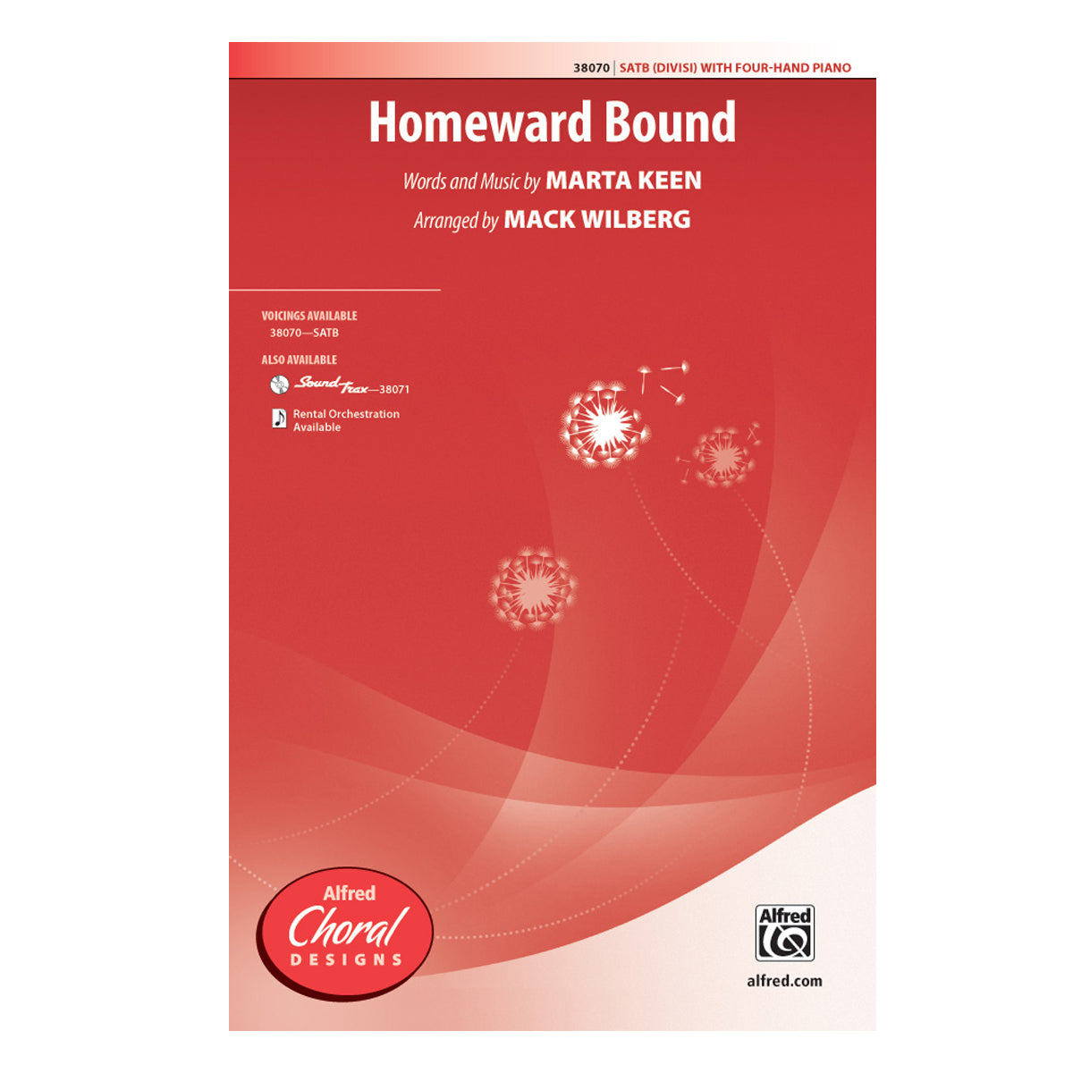 Homeward Bound (SATB and Piano) | Choir Sheet Music | Mack Wilberg ...