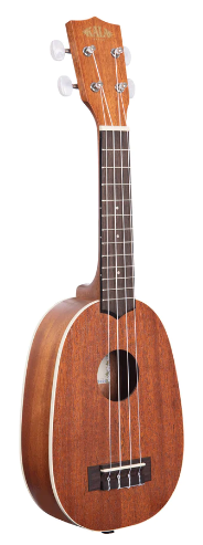 Satin Mahogany Pineapple Soprano Uke | Kala Brand Ukulele – Teton Music ...