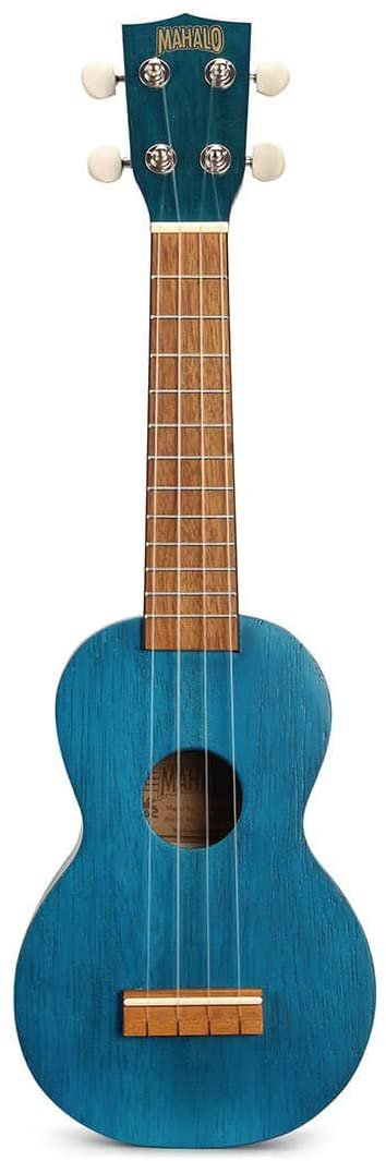 Mahalo Kahiko Soprano Trans Blue – Teton Music
