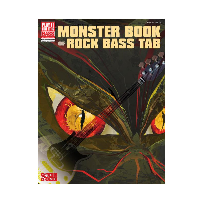 Monster Book of Rock Bass Tab – Teton Music | Pianos, Strings, Sheet Music